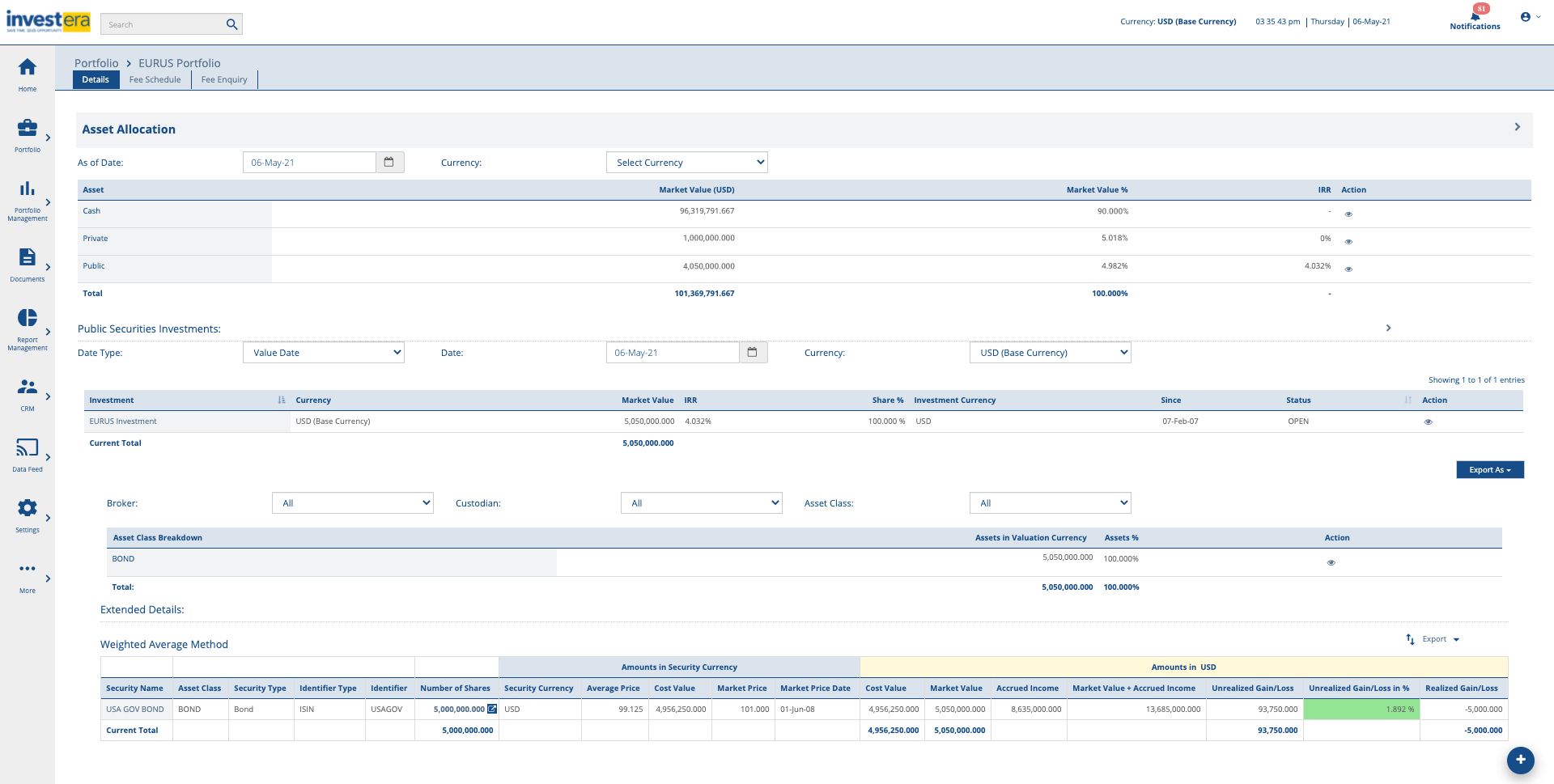 Investera Features | Investera | Investment Management Platform